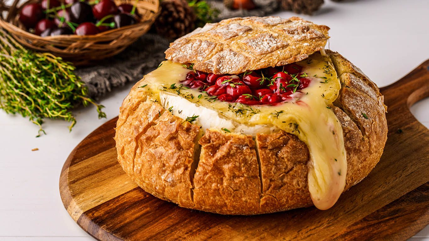 Cherry Brie Bowl – Cooking Panda