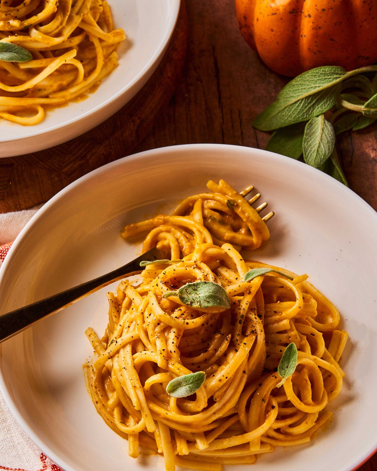 Vegan Pumpkin Alfredo – Cooking Panda