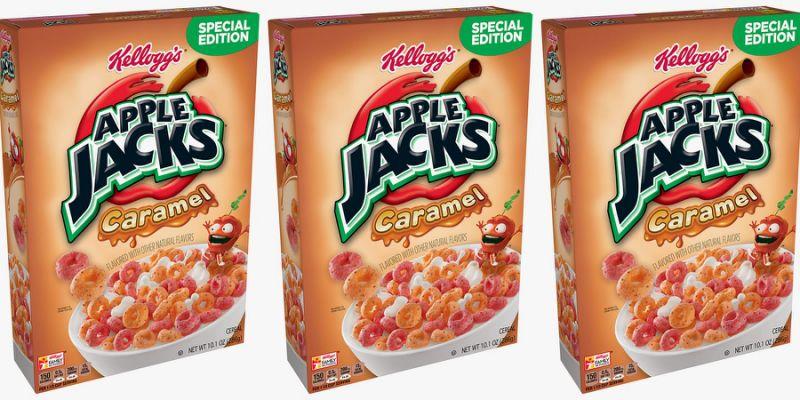 Kellogg S Unveils Its Latest Apple Jacks Caramel Cereal Flavor It S L