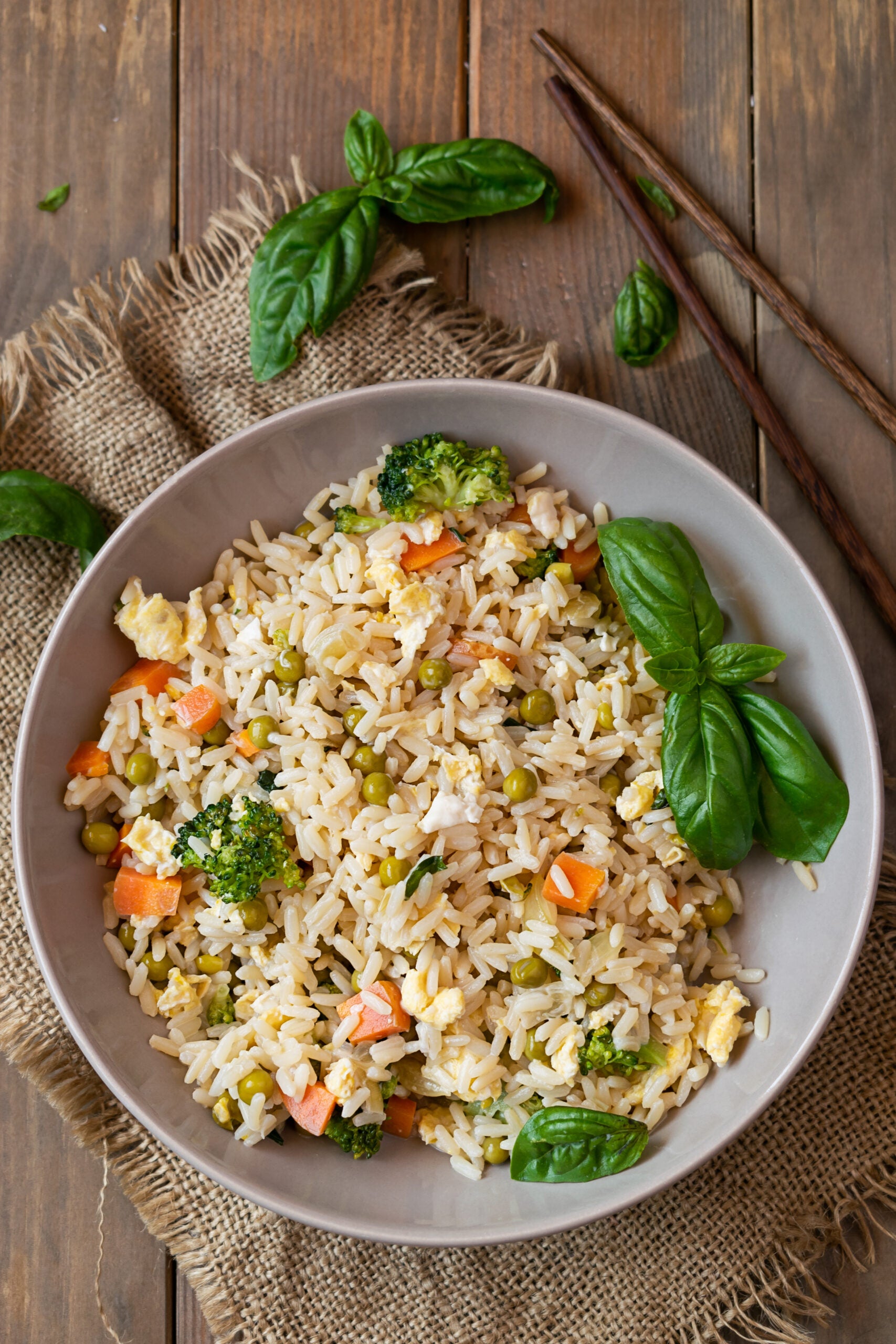Basil Fried Rice – Cooking Panda