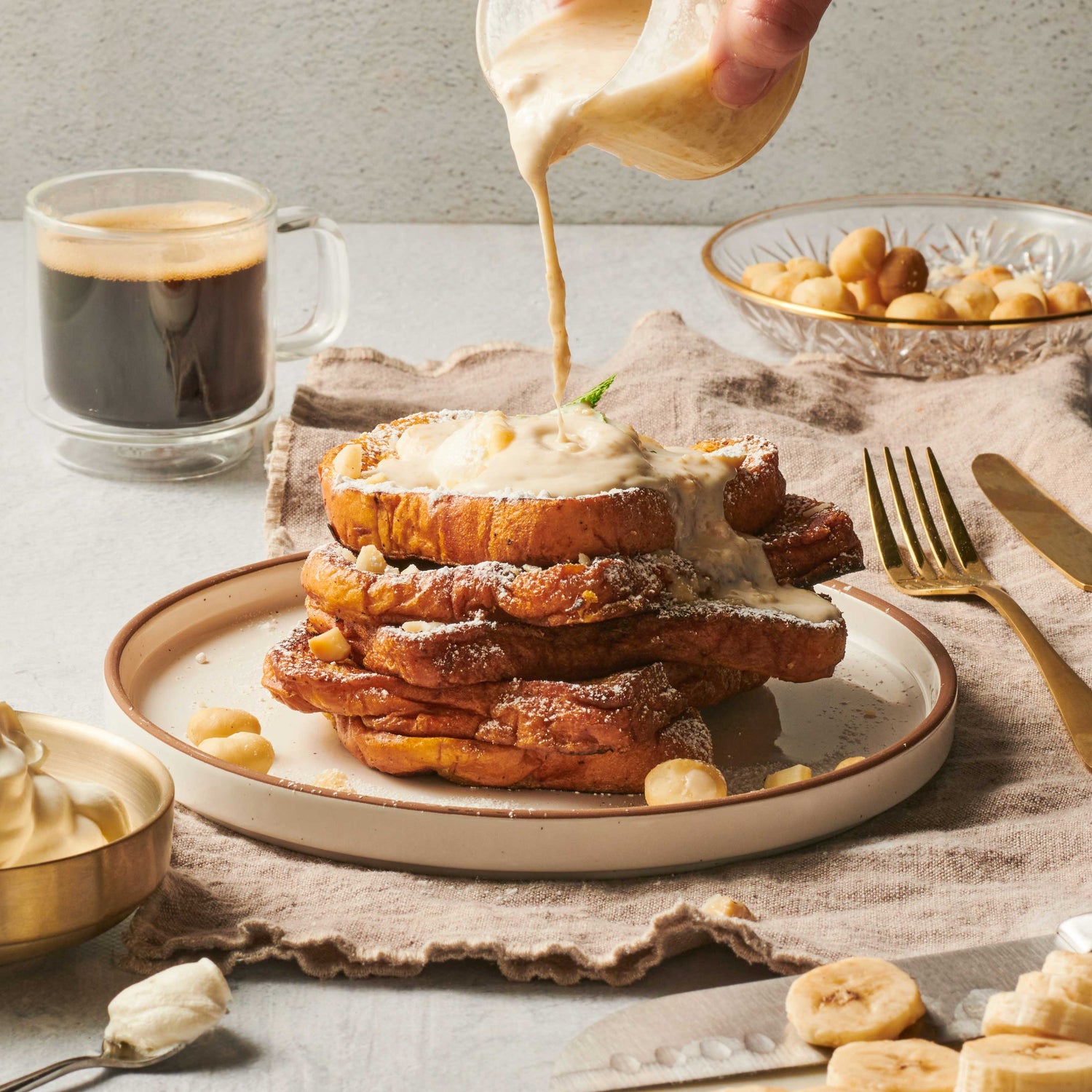 Macadamia French Toast – Cooking Panda