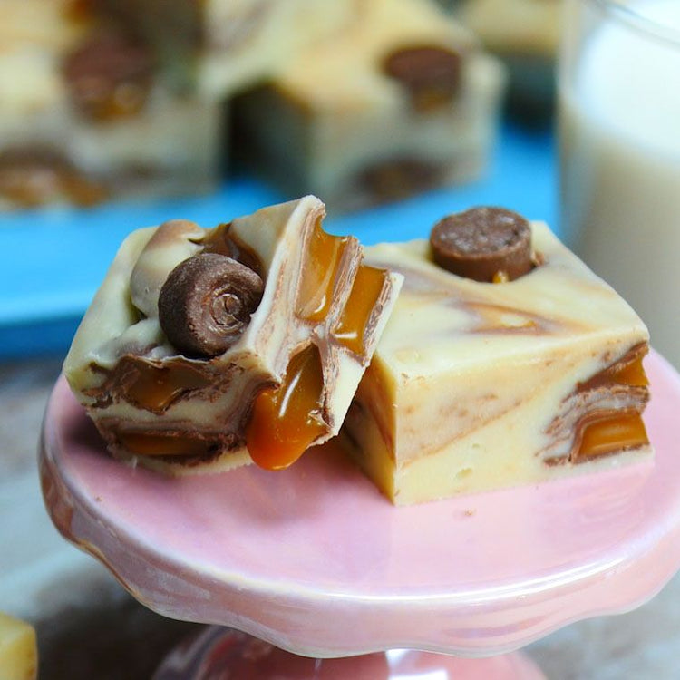 Caramel Rolo Fudge – Cooking Panda