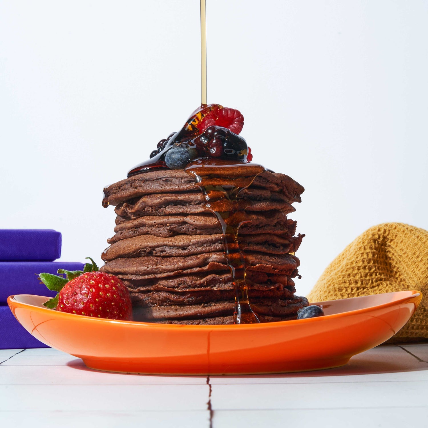 Protein Chocolate Pancakes – Cooking Panda