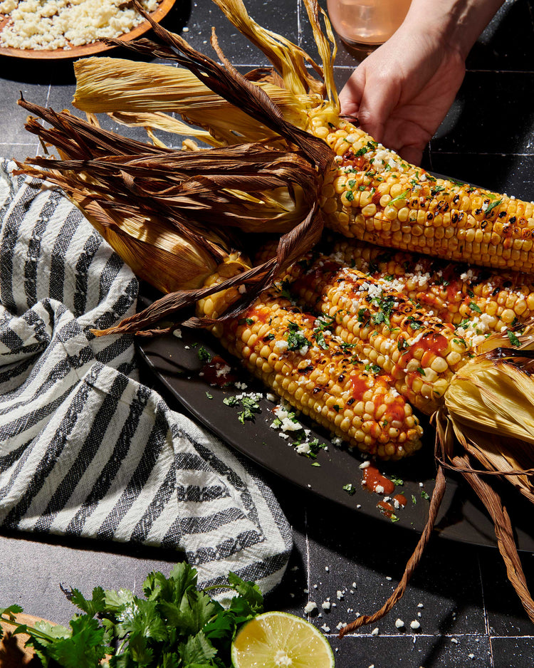 Fire Roasted Corn on the Cob – Cooking Panda