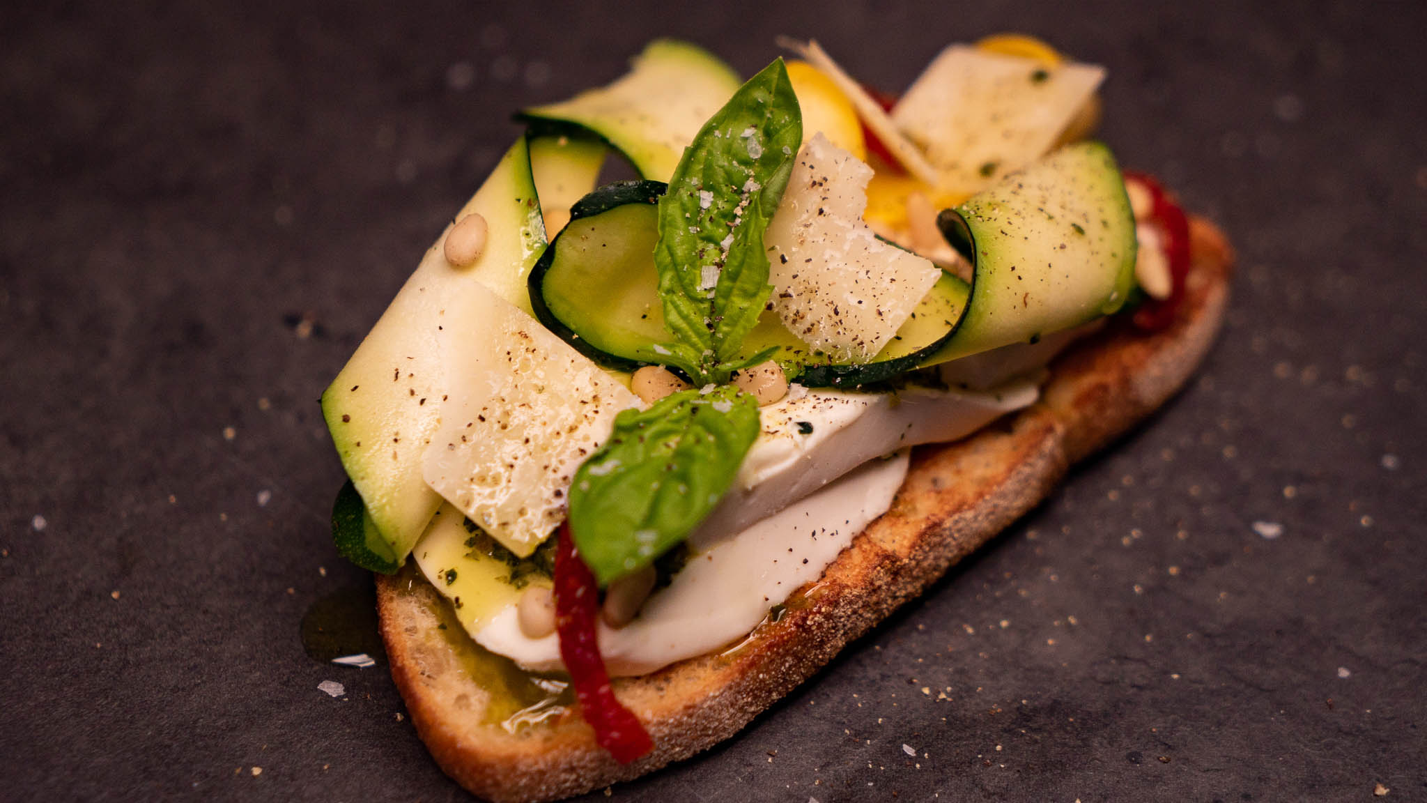 Zucchini Toast – Cooking Panda