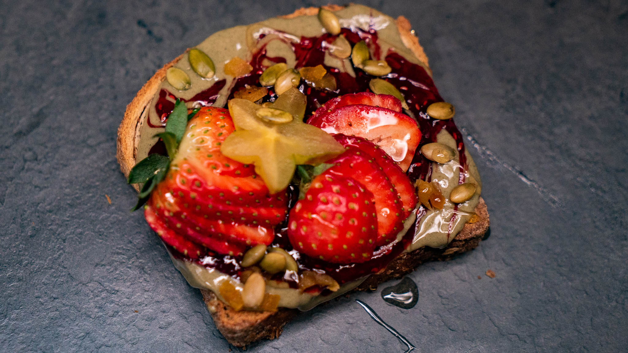 Nut Butter & J Toast – Cooking Panda
