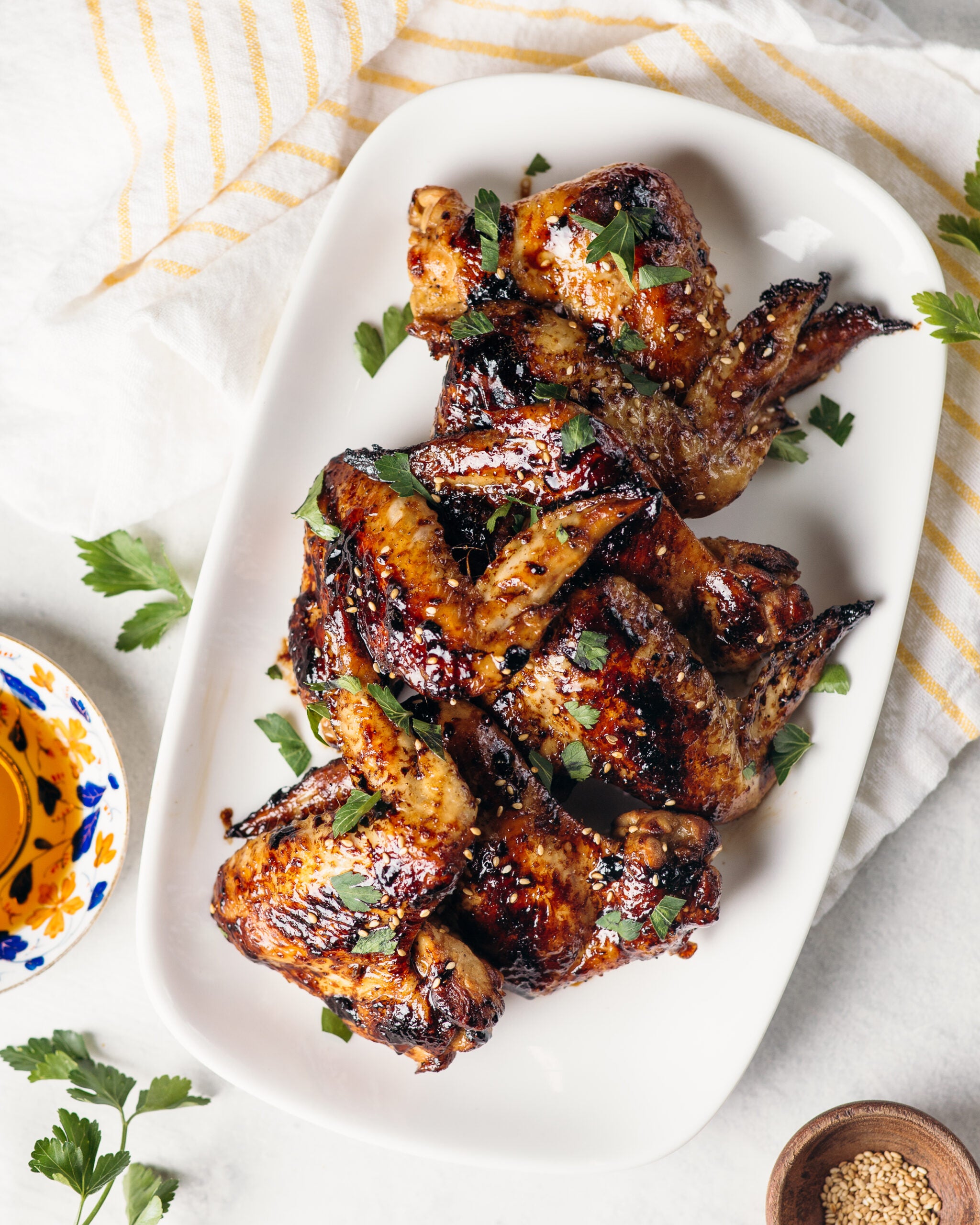 Glazed Chicken Wings – Cooking Panda