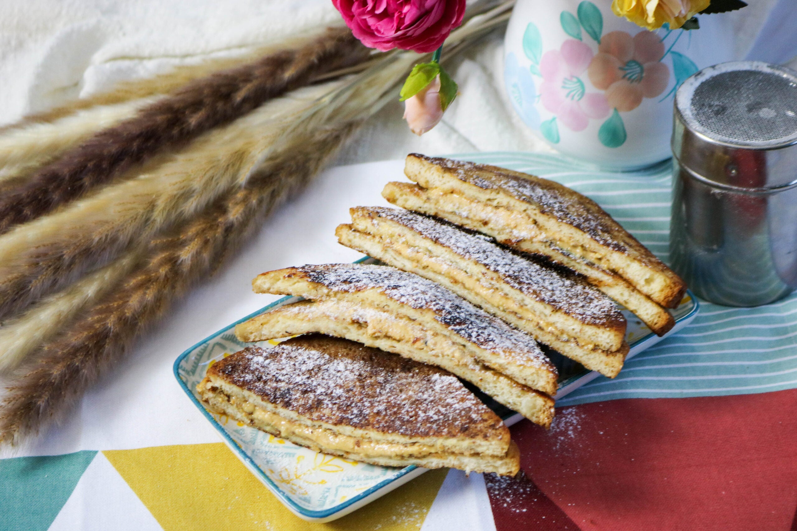 Peanut Butter Stuffed French Toast – Cooking Panda