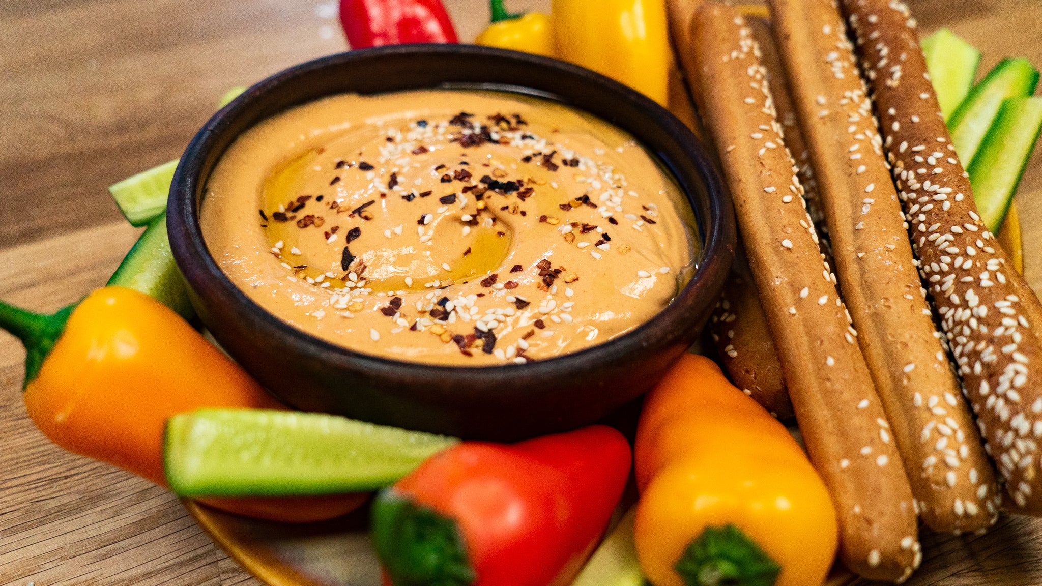 Spicy Harissa Hummus – Cooking Panda