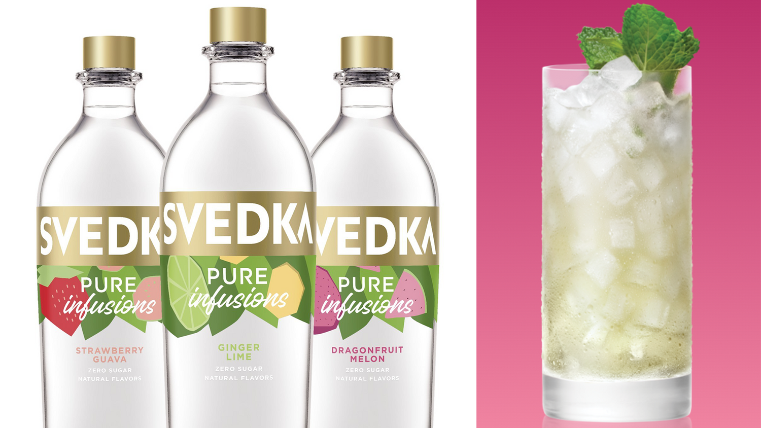 SVEDKA Debuts New Pure Infusions Sugar-Free Flavored Vodka – Cooking Panda