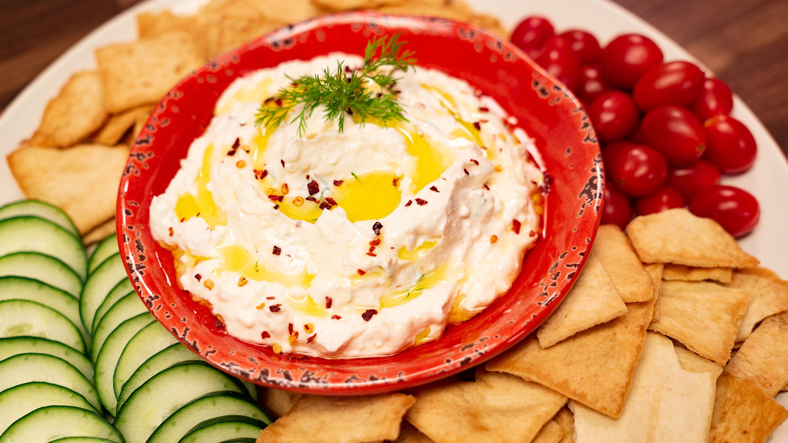 Creamy Whipped Feta Dip – Cooking Panda