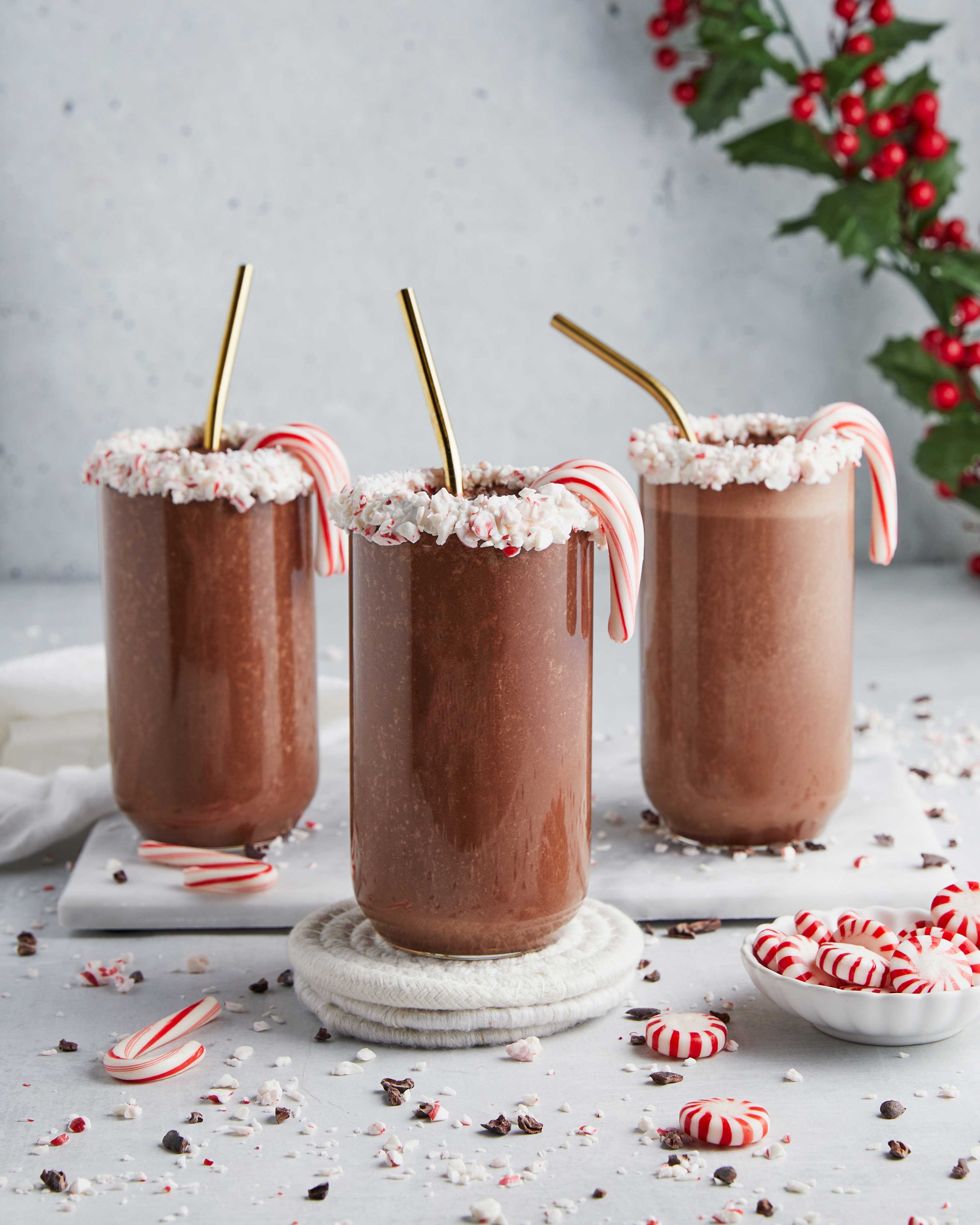 Chocolate Peppermint Smoothie – Cooking Panda