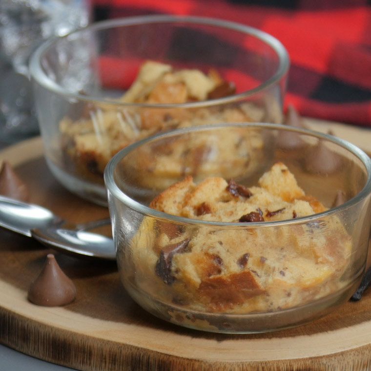 Bread Pudding For Two – Cooking Panda