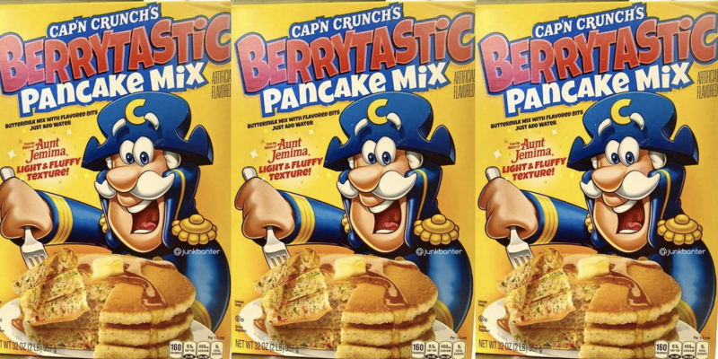 Cap’n Crunch Berrytastic Pancake Mix... Coming soon? – Cooking Panda
