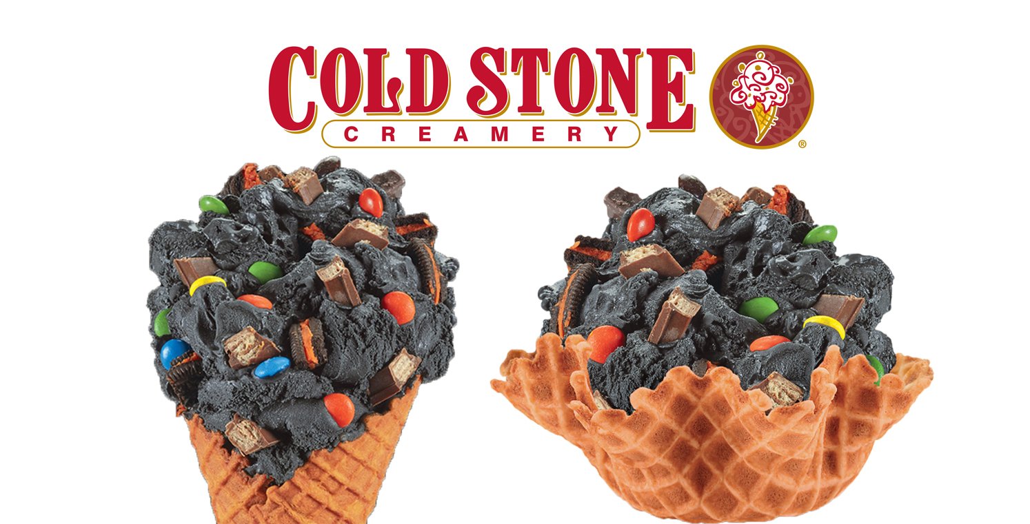 Cold Stone's Boo Batter Midnight Black Ice Cream Is Here For Spooky ...