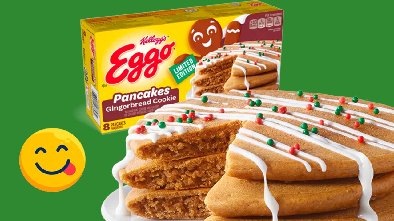 New Eggo Gingerbread Cookie Pancakes are Here! – Cooking Panda