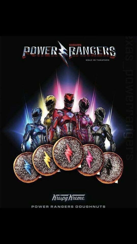 Krispy Kreme Debuts Power Ranger Donuts! (Photo) – Cooking Panda