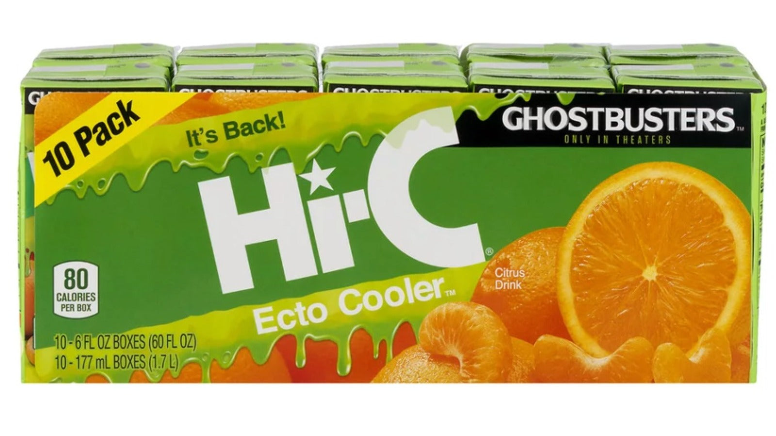 Ghostbusters-Themed Hi-C Ecto Cooler To Make Comeback! – Cooking Panda