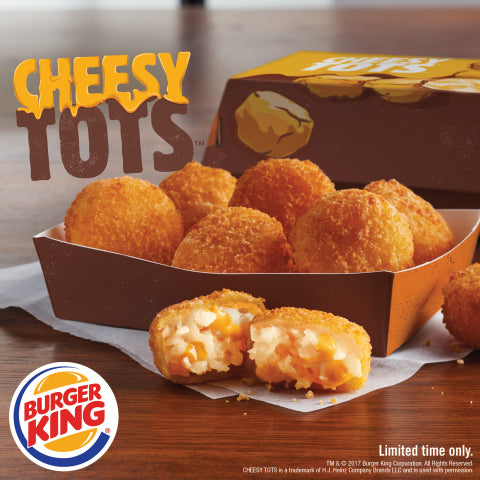 Burger King's Cheesy Tots Are Back! Yay!!! (Photo) – Cooking Panda