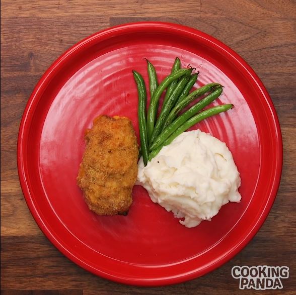 Chicken Ham And Cheese Rollups – Cooking Panda